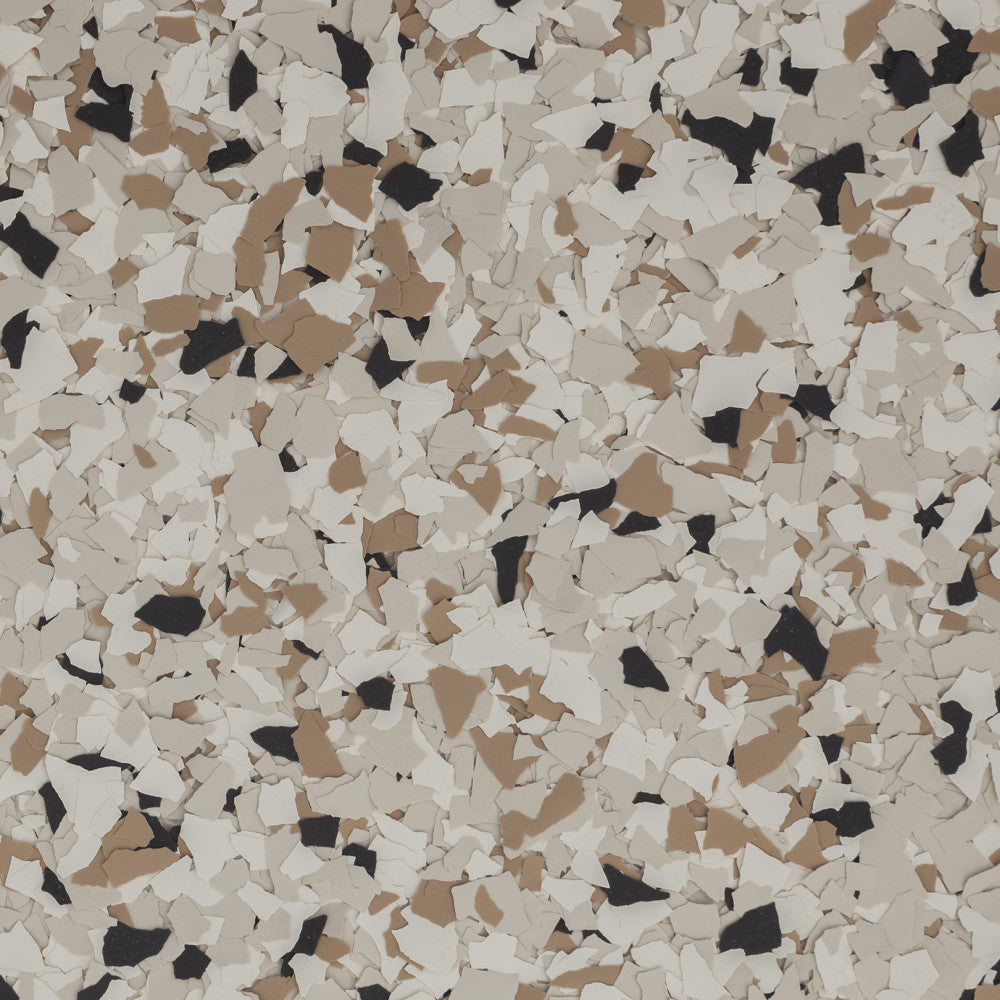 Natural Stone Look Shoreline 1/4" Flakes | Epoxy Plus LLC