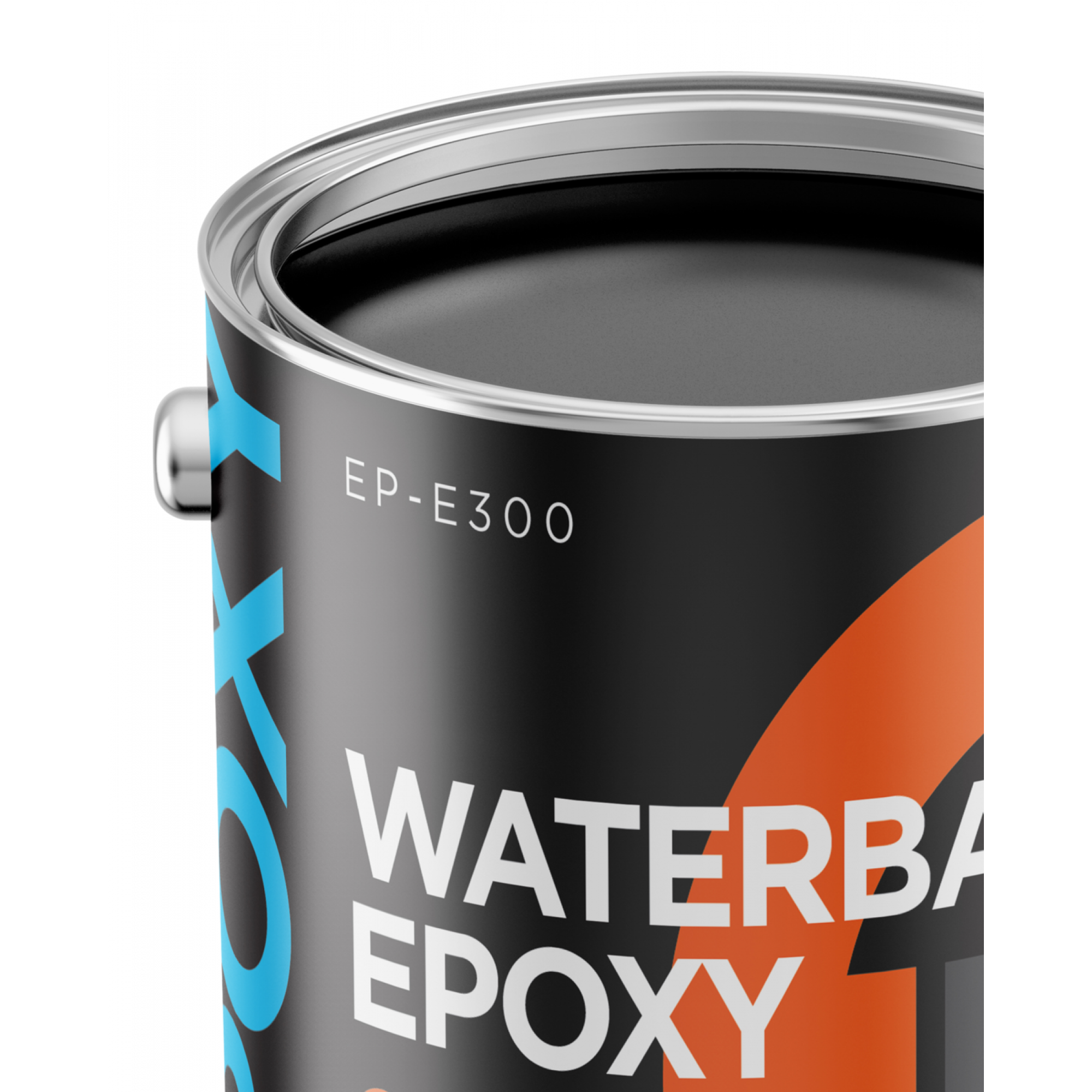 Black Designer Metallic Epoxy Primer 1.25 Gal Kit | Epoxy Plus LLC