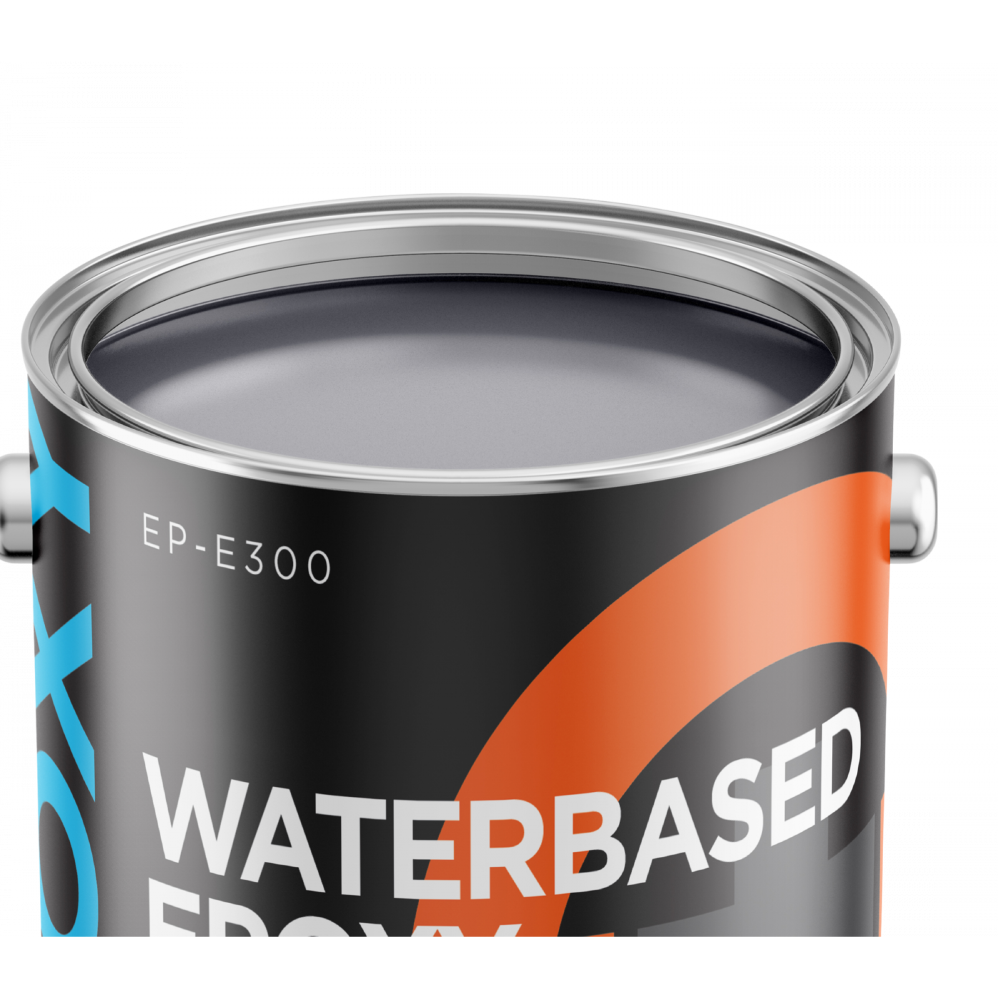 Medium Gray Water Based Epoxy 1-25 Gal Kit Coverage 400-500 SF Kit