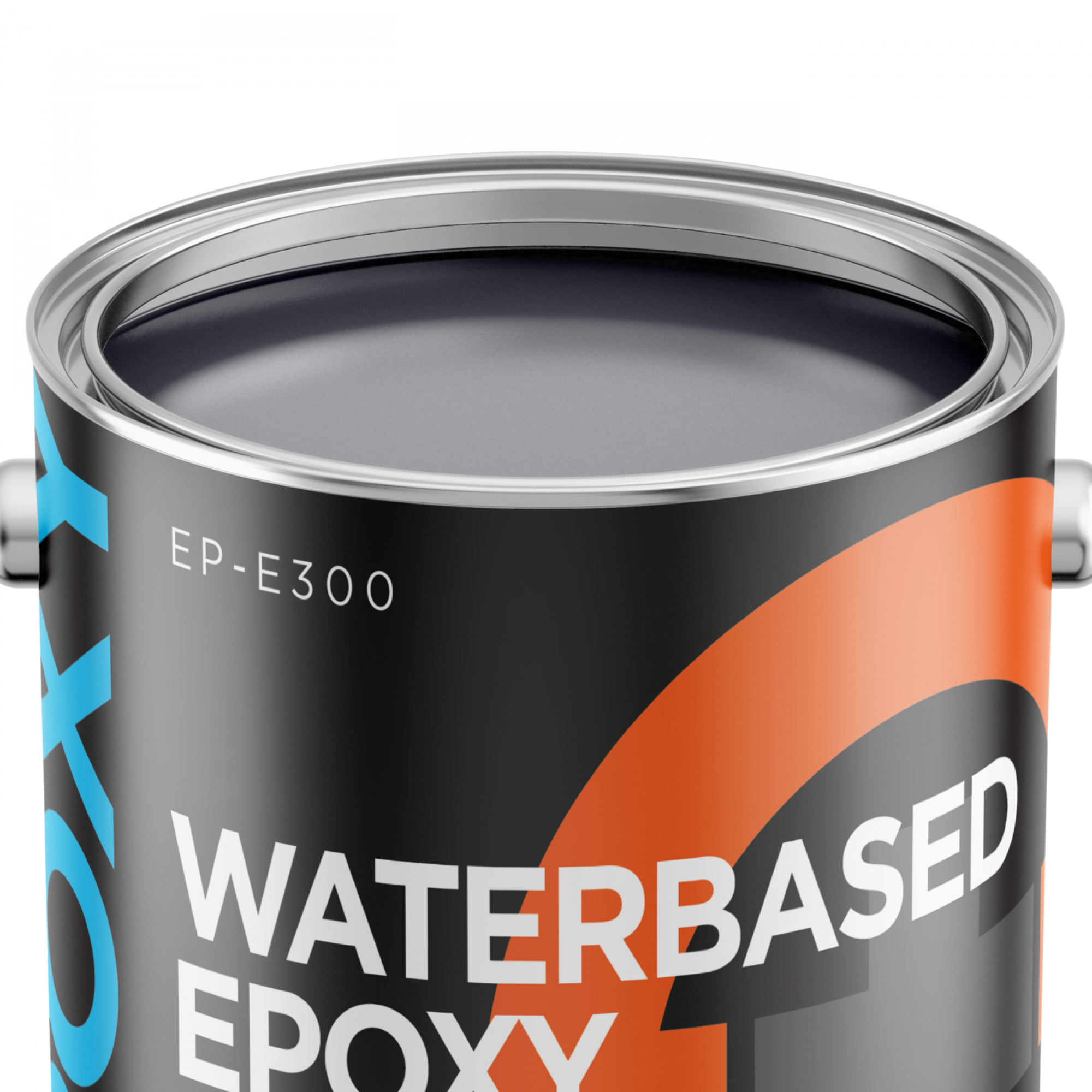 Dark Grey Water-Based Epoxy - 1.25 Gallon Kit | 400-500 SF Coverage