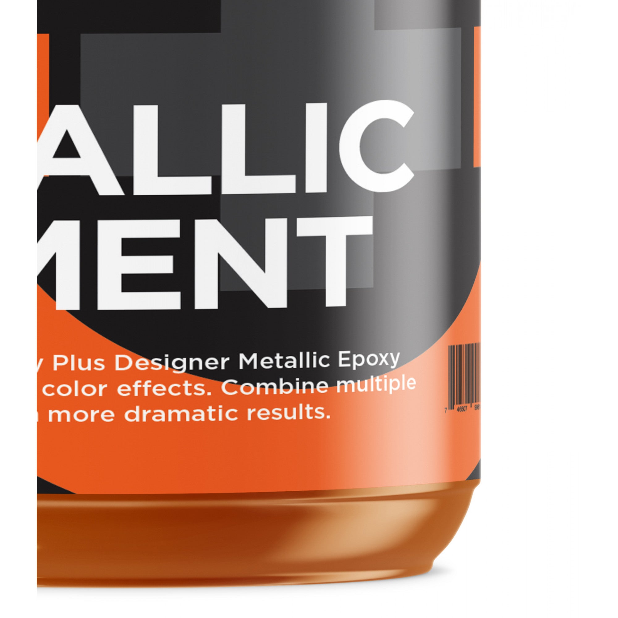 Orange Gold Metallic Epoxy Pigment | Make Luxurious Floors