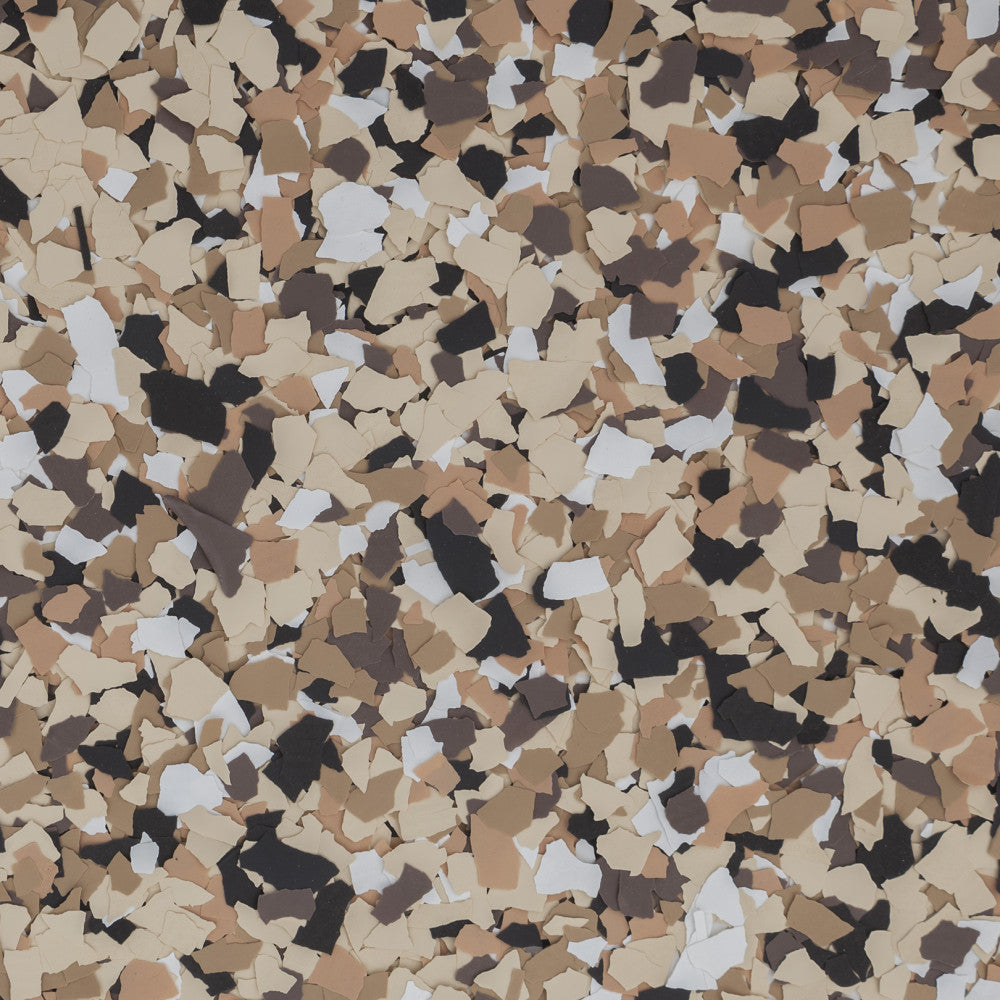 Outback Flake Floor System | Coverage: 400 SF/Kit | Epoxy Plus LLC