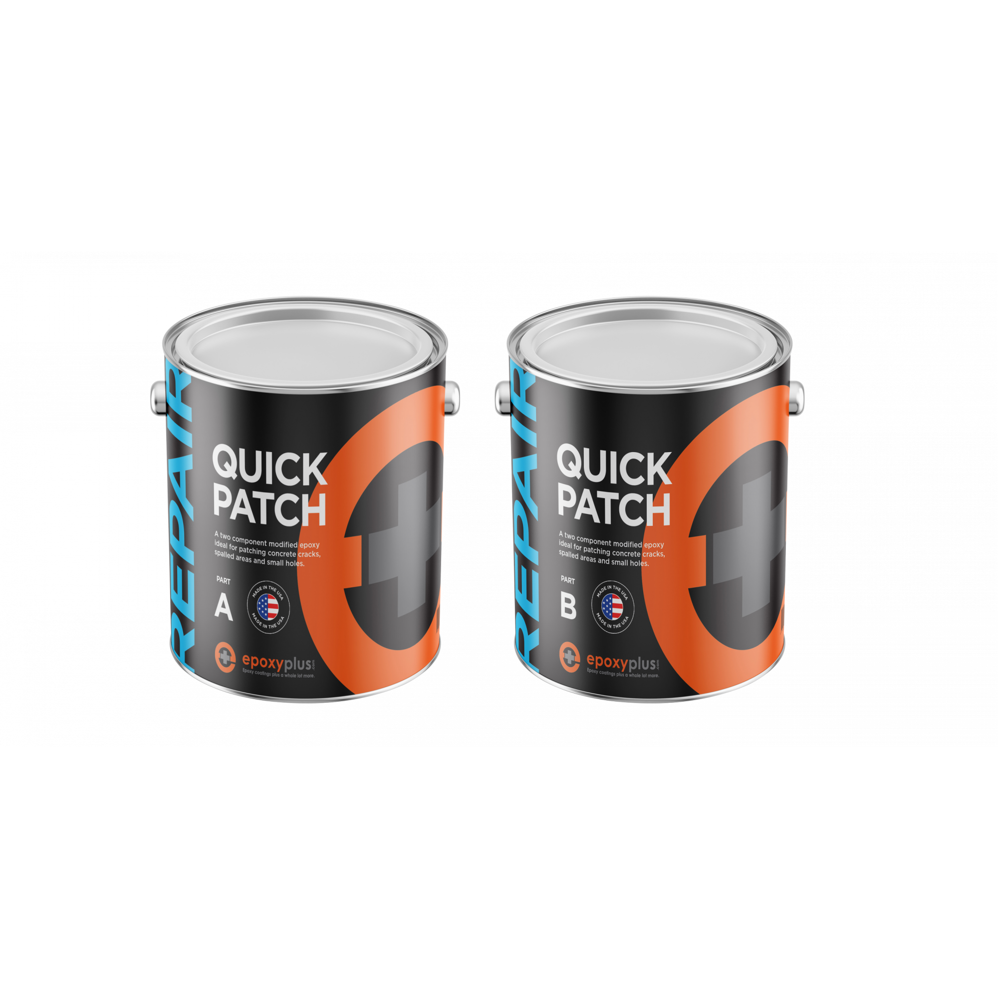 Quick Patch Grey 1 Gal Kit | Concrete Repair Epoxy Kit