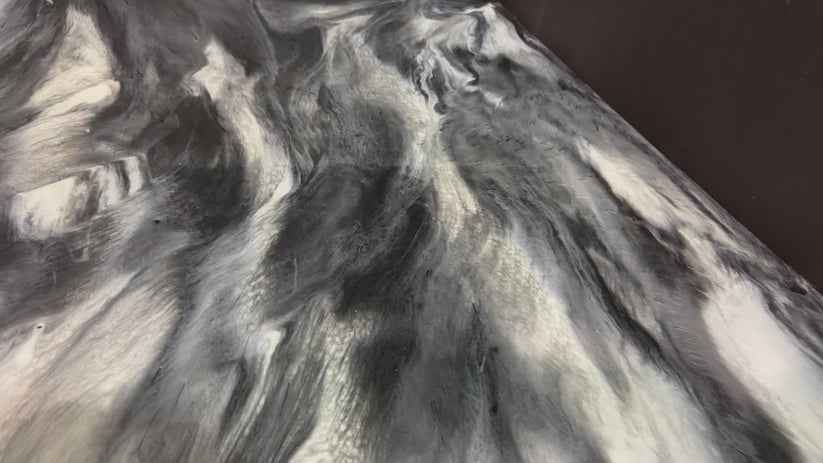 Designer Epoxy Combination 6 Titanium/Pearl