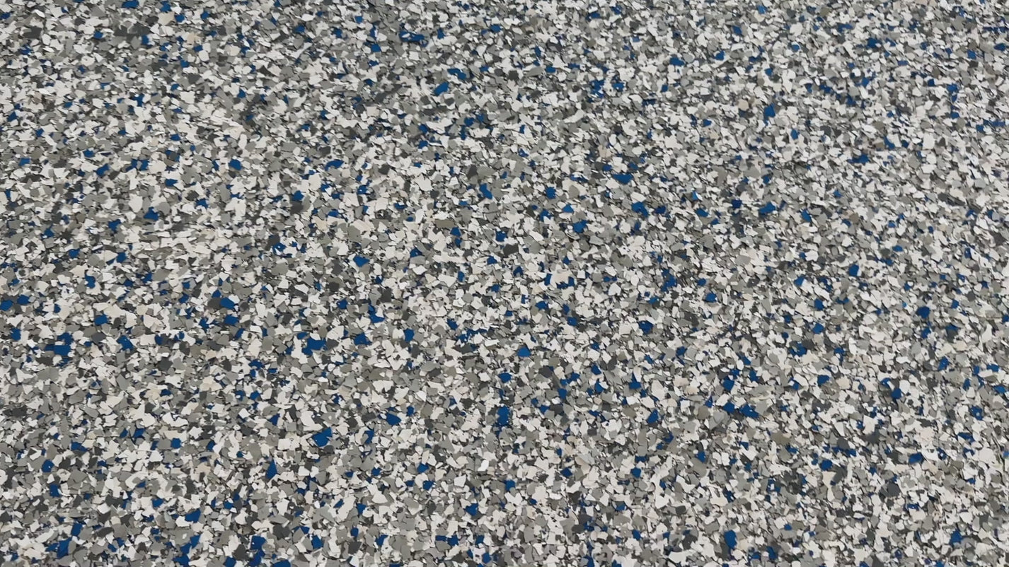 Natural Stone Look Shoreline 1/4" Flakes | Epoxy Plus LLC